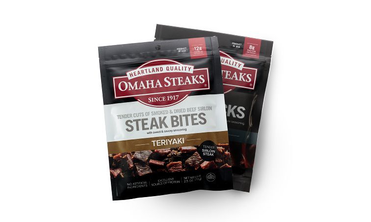 Steak Snacks & Beef Jerky | Omaha Steaks