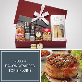 Charcuterie Sampler Gift Box with Steak - | Omaha Steaks