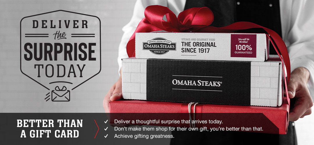Christmas Steak Gifts | Order Online | Omaha Steaks